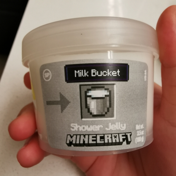 Lush | Bath & Body | Nwot Lush X Minecraft Milk Bucket Shower Jelly ...